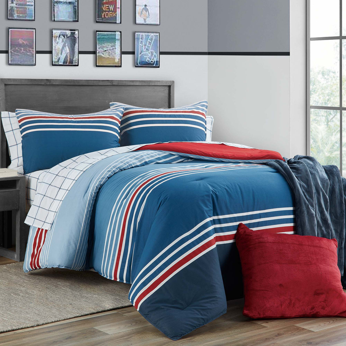 Set De Edredón Clermont Blue - Nautica | México